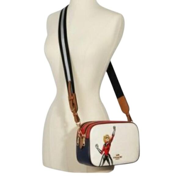 Coach | Bags | Coach Marvel Jes Multi Leather Carol Danvers ...